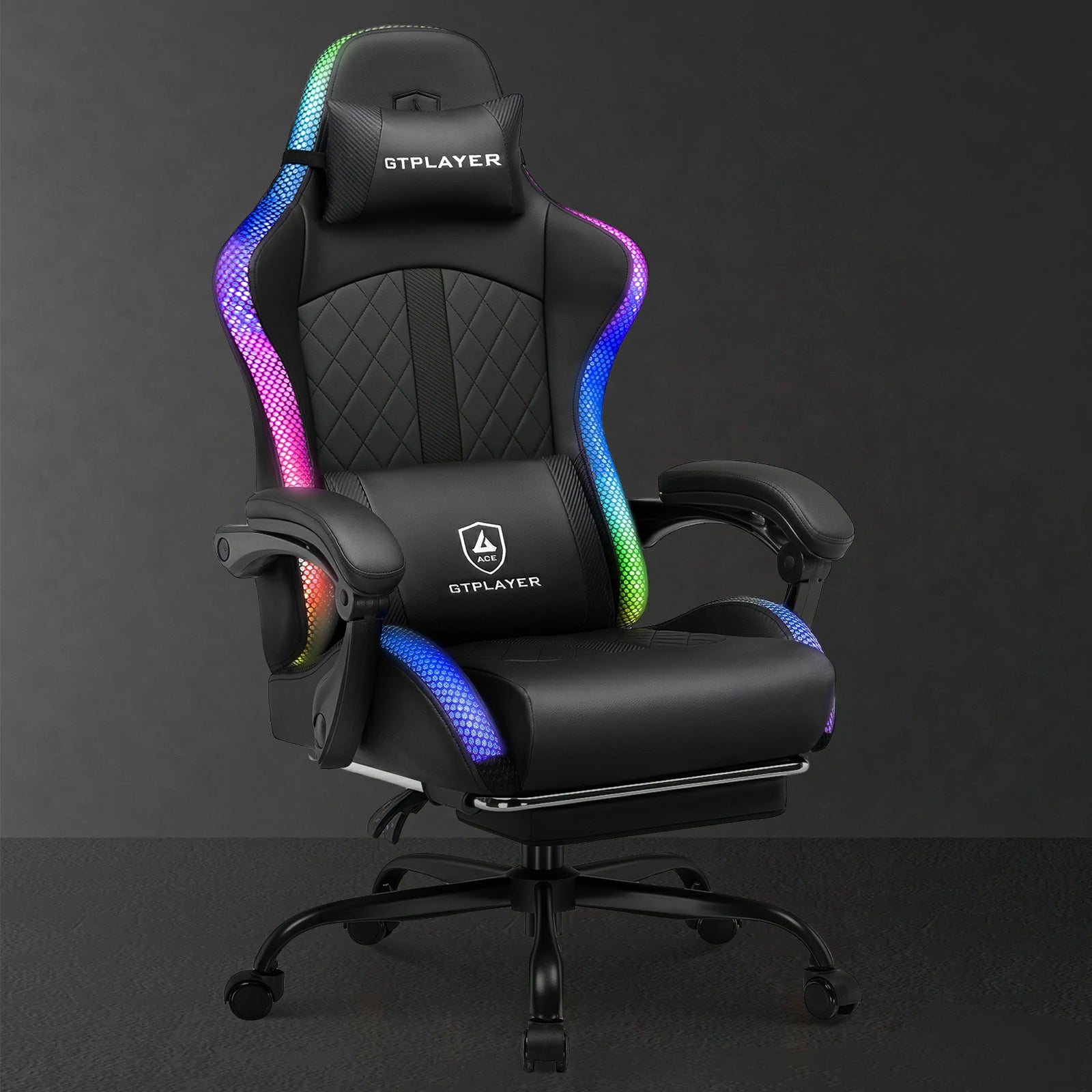 Aura RGB Series GTP801 | Gaming Chairs - GTRacing / GTPlayer US