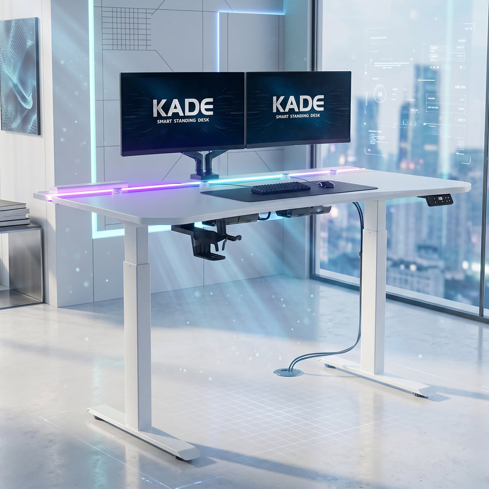 GTPLAYER KADE Electric Standing Desk | Dual Motor & Memory Presets